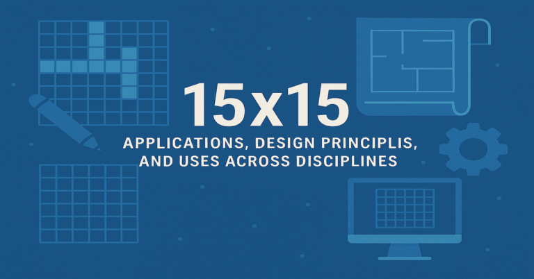 15x15: Applications, Design Principles, and Uses Across Disciplines